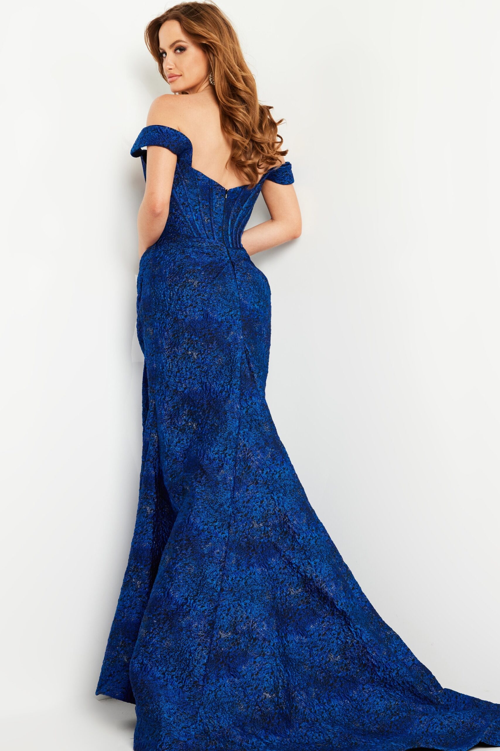 Off the Shoulder Mermaid Formal Dress 26017 | Jovani