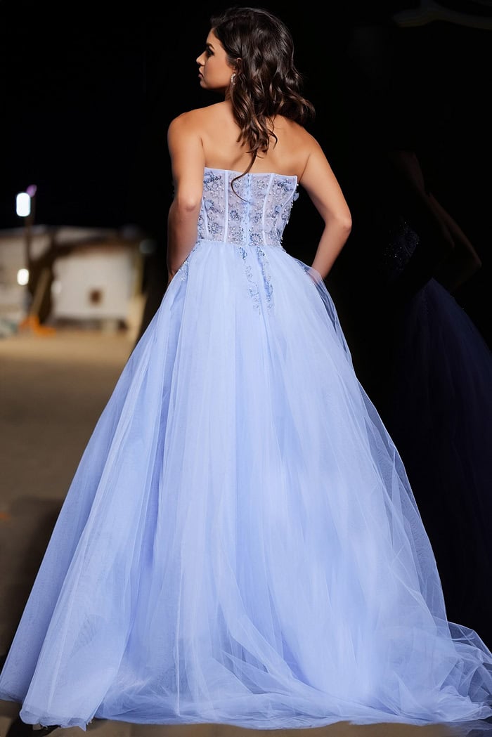 Light Purple Embellished Bodice Ballgown 37460 | Jovani