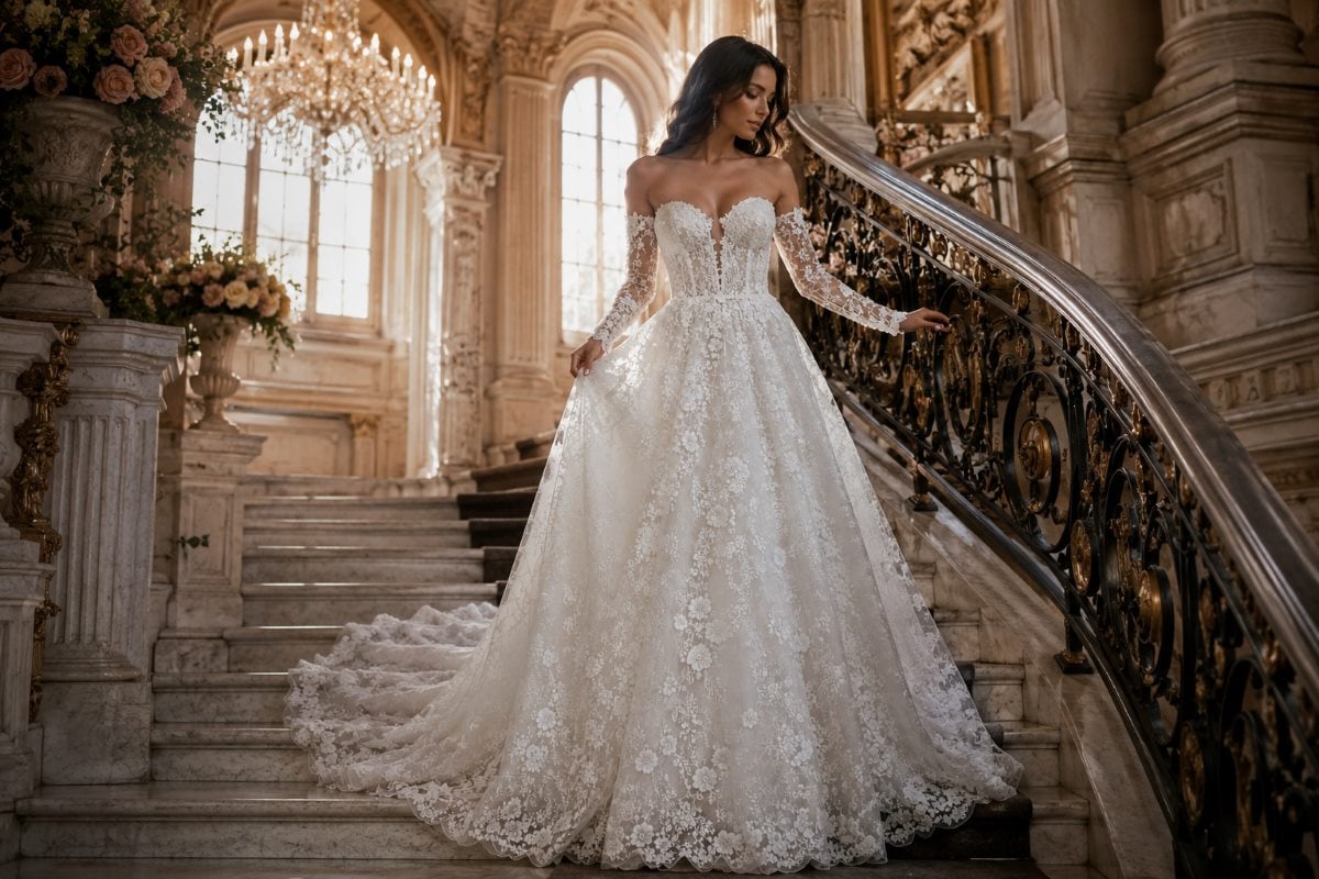 Long-Sleeve Wedding Dresses: A Guide
